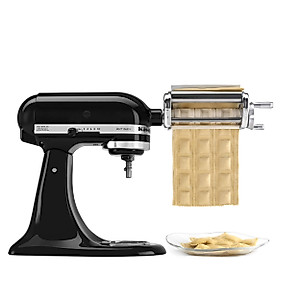 KitchenAid KSM150FEOB Value Bundle Artisan 5 Quart Stand Mixer, Onyx Black