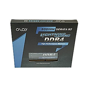OLOy DDR4 RAM 32GB (2x16GB) 3200 MHz CL18 1.2V 260-Pin Laptop SODIMM (MD4S1632180BZ0DH)