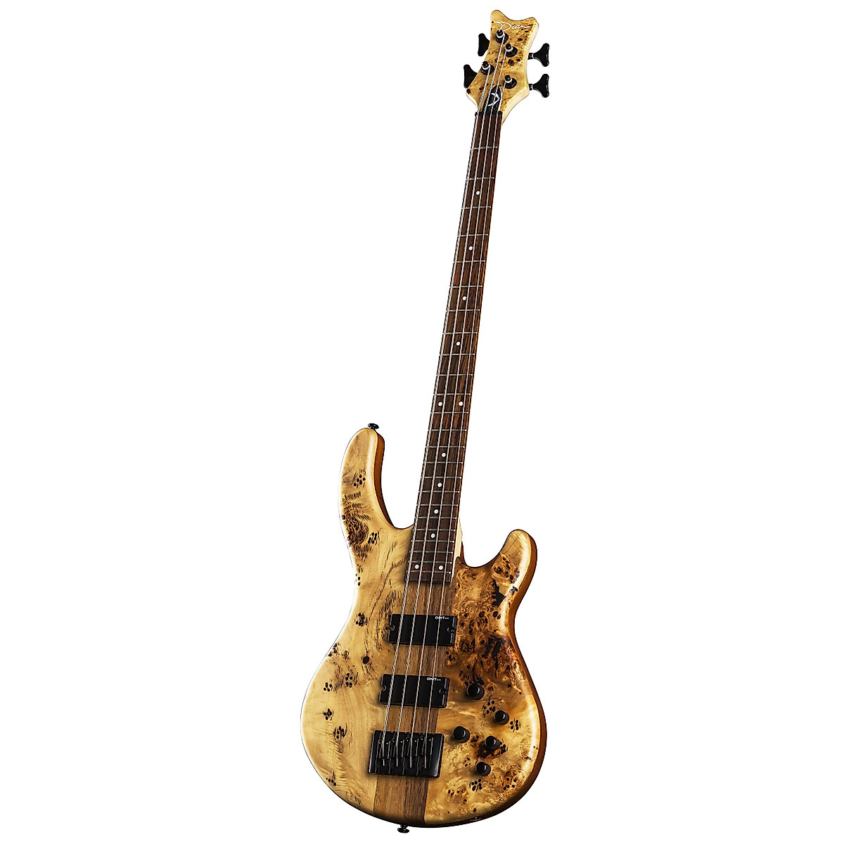 Dean Edge Select 4-String Bass Guitar, Burled Poplar