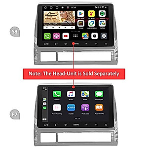 YOFUNG AC-TYTM02X-ST Installation Mounting Dash Kit -Compatible with Selected Toyota Tacoma 2005 2006 2007 2008 2009 2010 2011 2012 2013 2014 2015 Models -Only Fit for ATOTO Car Stereo of IAH10D Style