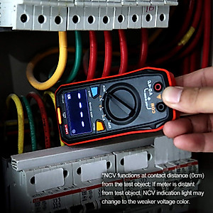UNI-T Residential Multimeter Kit UT123T Digital Voltmeter Ohm Meter 4000 Counts Auto Ranging NCV with Test Leads Thermocouple