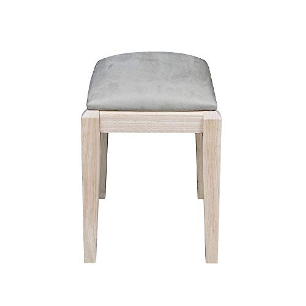 International Concepts Unfinished Vanity Bench, Unfinished