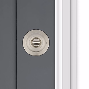 Kwikset 94002-852 Tylo Keyed Entry Knob with Smartkey Security In Satin Nickel