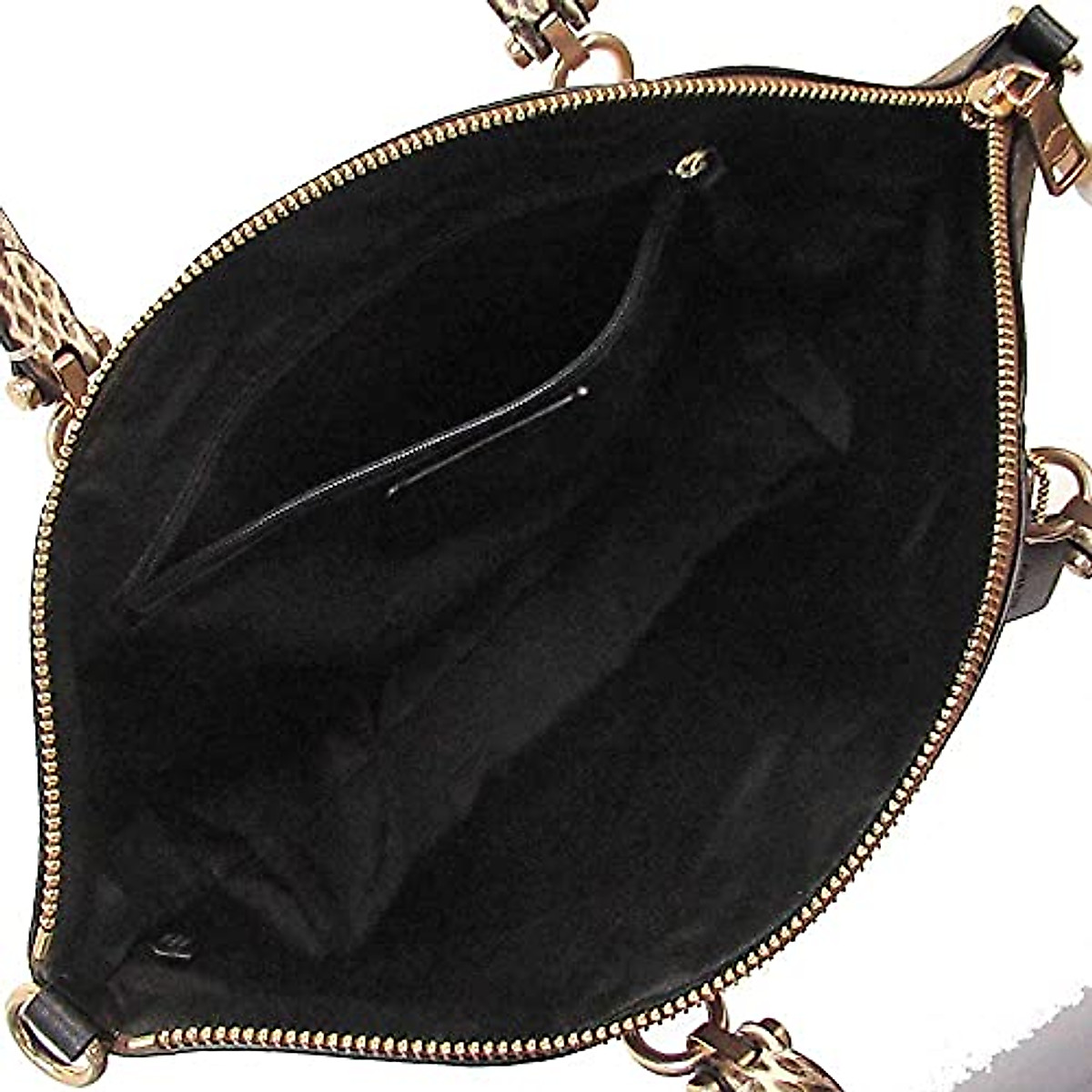 Coach Women's Prairie Satchel (Khaki Black Multi)