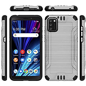 HRWireless Compatible for TCL A3X A600DL Phone Case 6.0" (X Version Only) TCL A3X Case with Premium Original Minimalistic Design for Shock Absorption, Accidental Drops, Scratches, Hybrid Unisex
