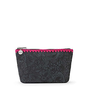 Sakroots Womens Eco-twill Essential Medium Pouch in Eco Twill, Black Spirit Desert, One Size US
