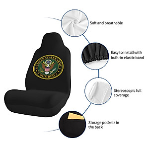 OSUKI Army Retired Car Seat Covers, Universal Fit for Auto Truck Van SUV, Easy Install