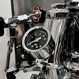 AlloverPower E61 Group Head Pressure Pump Gauge for Espresso Coffee Machine Brew