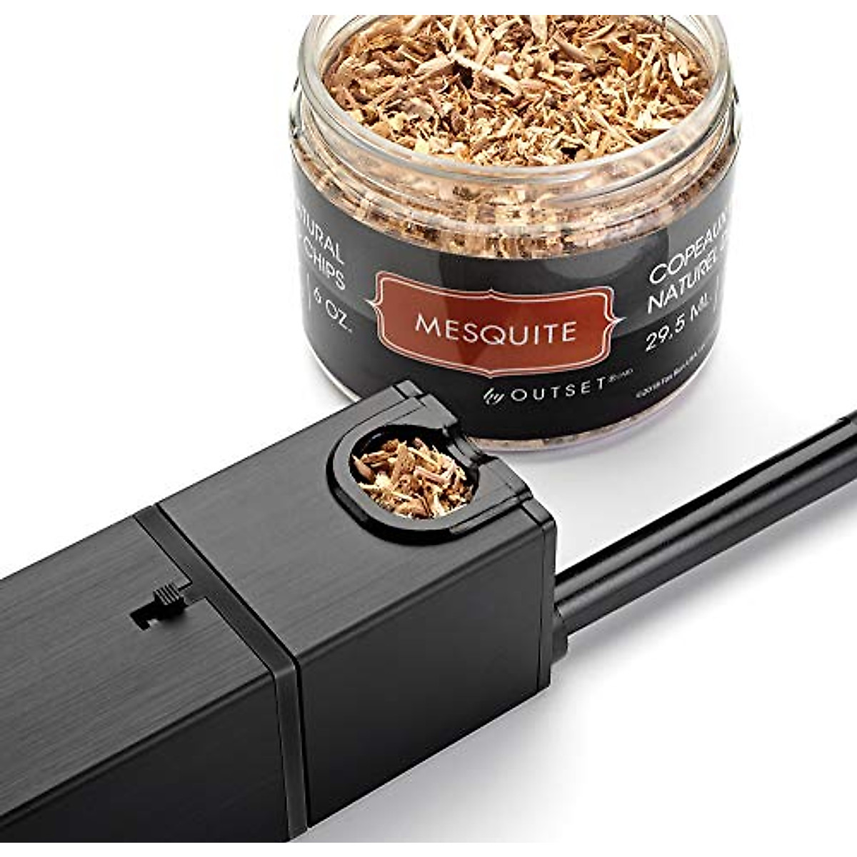 Outset 76533 Apple, Hickory, Mesquite Smoker Chip Gift Set