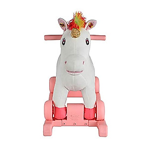 Rockin' Rider Celeste 2-in-1 Unicorn, White