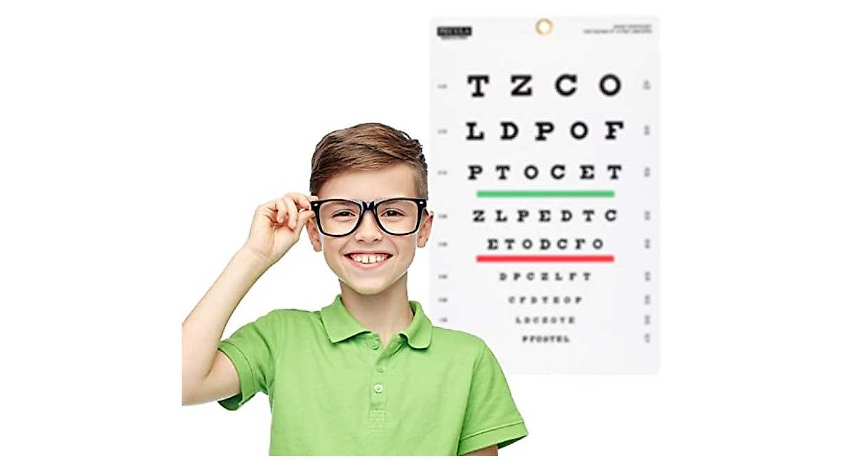 Buy PECULA Snellen Eye Chart for Easy Vision Tests