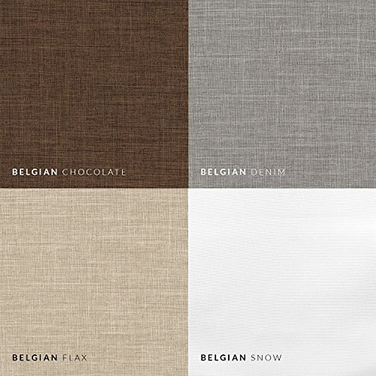 CHICOLOGY Roman Shades for Windows , Window Treatments , Roman Shades , Roman Window Shades , Room Darkening Shades , Window Shades , 31"W X 64"H , Belgian Flax (Privacy & Light Filtering)