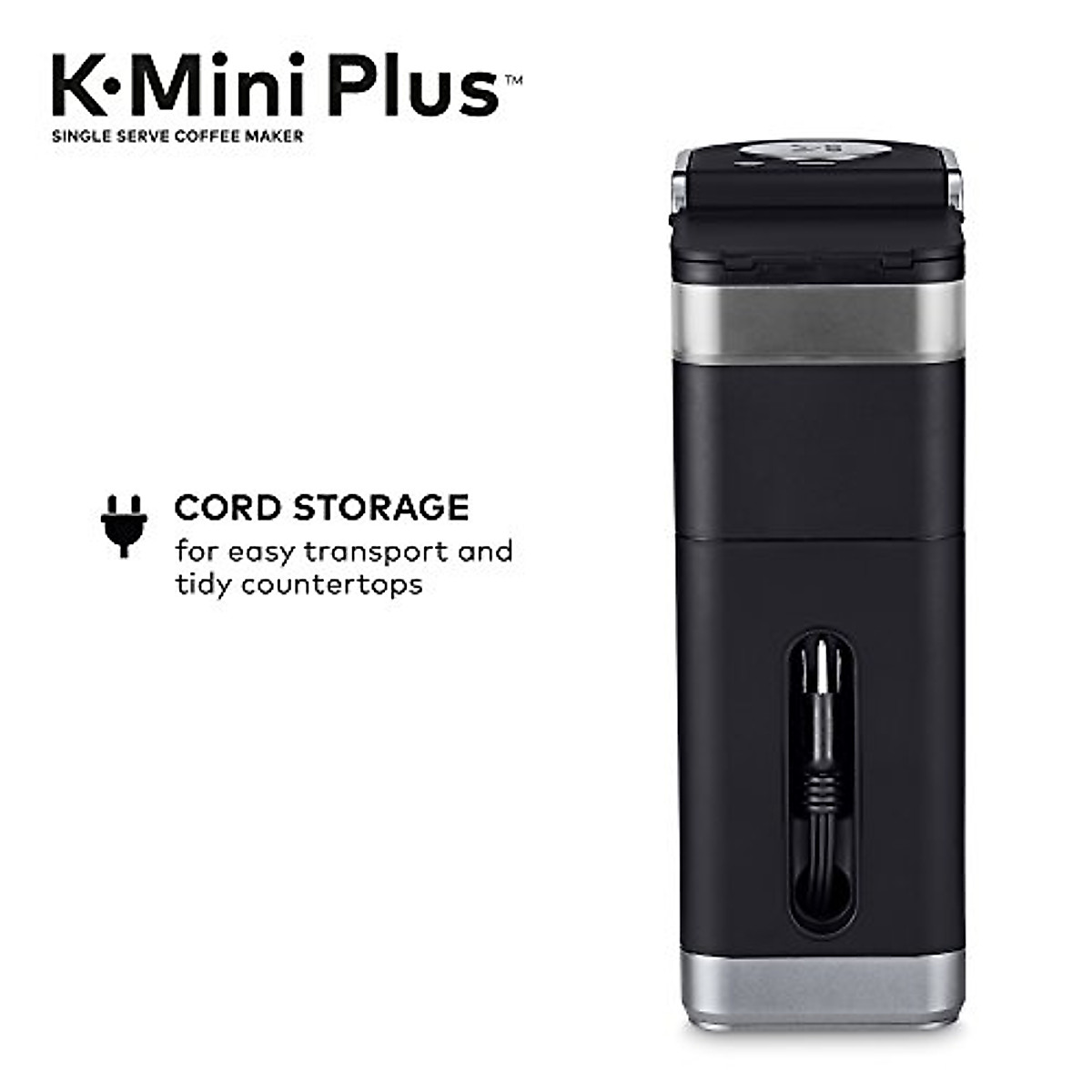 Keurig K-Mini Plus Coffee Maker with Green Mountain Coffee Roasters Favorites Collection Variety Pack, 40 Count