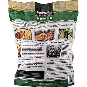 Western Premium BBQ Products Apple BBQ Cooking Chunks, 549 cu in (Pack of 1)