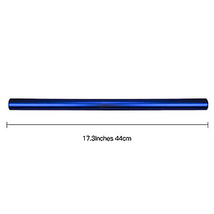 RUSPEPA Blue Metallic Wrapping Paper - Solid Color Matte Paper Perfect for Wedding,Birthday,Christmas,Baby Shower - 17.3 Inches X 32.8 Feet