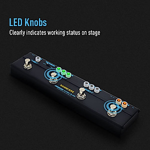 SONICAKE Guitar Multi Effect Pedal Overdrive Compressor Delay Reverb Guitar Pedal Twiggy Blues Vintage Blues Retro Rock Tone With Cab Sim