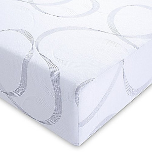 Olee Sleep Queen Mattress, 9 Inch Flex Gel Memory Foam Mattress, Gel Infused for Comfort and Pressure Relief, CertiPUR-US Certified, Bed-in-a-Box, Medium Firm, Queen Size