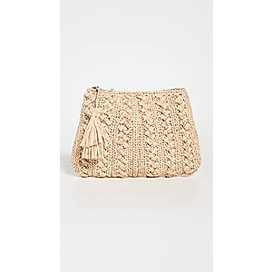 Mar Y Sol Women's Ivy Clutch, Natural, Tan, One Size