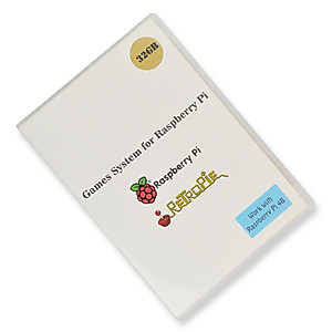 BeiErMei Raspberry Pi 4B Game System Retropie RetroArch EmulationStation Preloaded 32GB Games Plus Data with Class 10 MicroSD TF Card, Only Work with Raspberry Pi 4B, KODI+LXDE, Video Previews