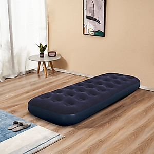 DIMAR GARDEN Single Size Air Mattress Inflatable Camping Bed Sleeping Pad,Include Pump