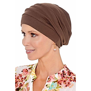 Slouchy Snood Hat - The Original 100% Cotton Slouchy Beanie - Black