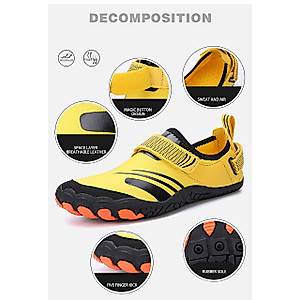 Aeefnuie Wading Shoes Men Women Sports Hiking Shoes Beach Shoes Quick Drying Barefoot Water Shoes Running Fitness Shoes 44