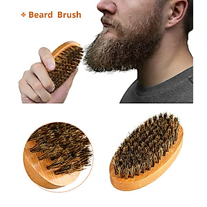 DreamGenius Beard Kit, Beard Grooming Kit for Men Gifts, Natural Organic Beard Oil, Beard Balm,Beard Comb