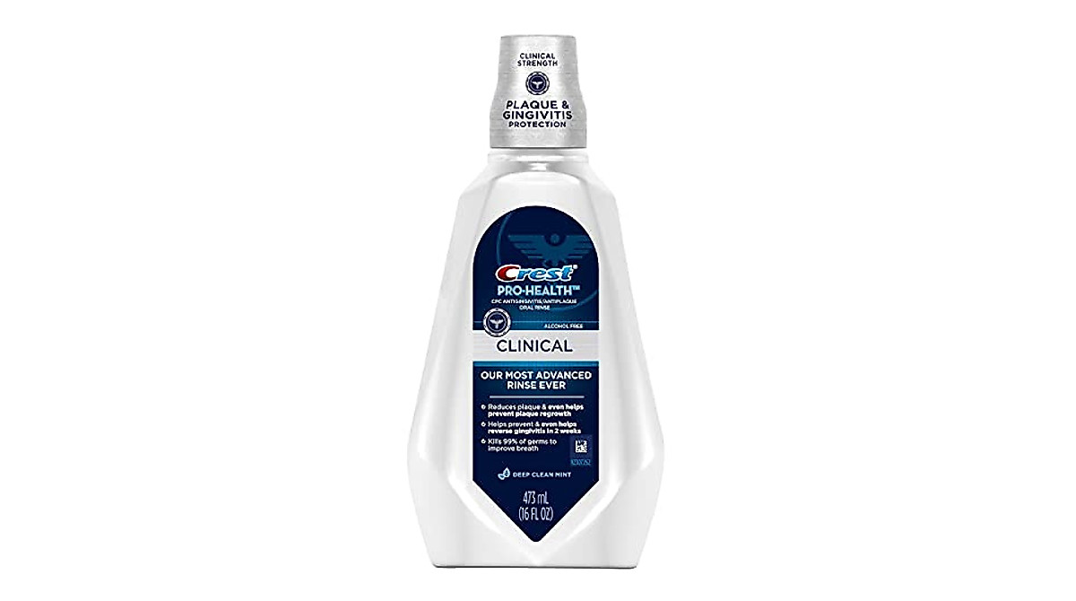 Crest Pro-Health Clinical CPC Oral Rinse for Plaque & Gingivitis Prevention