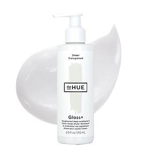 dpHUE Gloss+, Sheer - 6.5 oz - Unpigmented Deep Conditioner & Shade Diluter - Paraben, SLS & SLES Sulfate Free - Vegan, Leaping Bunny Certified