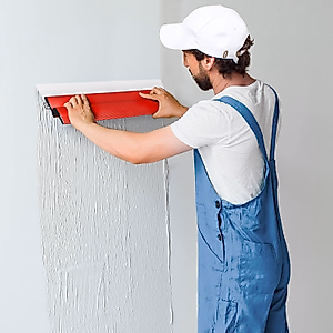 24-Inch Drywall Skimming Blade - Smooth Finish, Precision 0.5mm European Stainless Steel Blade (Replaceable), Ergonomic Comfort Grip, Drywall Skimming Blade Tool for Drywall/Wallboard/Plasterboard