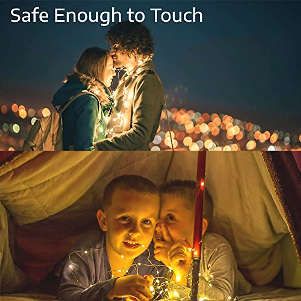 4-Pack 33FT 100 LED Fairy Lights Battery Operated with Remote & Timer, Waterproof String Lights Outdoor Indoor Bedroom Decor, 8 Mode Twinkle Lights for Girl Room Xmas Party Wedding Garden (Warm White)