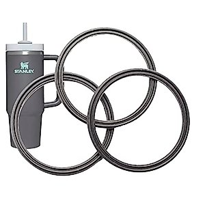 Replacement Lid Seals for Stanley Quencher H2.0 40 Ounce FlowState Drinking Tumbler (Black)
