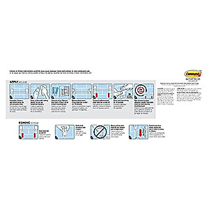 Command Hand Towel Bar Satin Nickel with 4 Water Resistant Command Strips, 9" Hand Towel Holder, Holds up to 3 lb, Great for Bathroom Décor on the Wall, Inside the Cabinet, or in the Shower