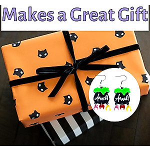 Hocus Pocus Witches Caudren Earrings for Adults/Women