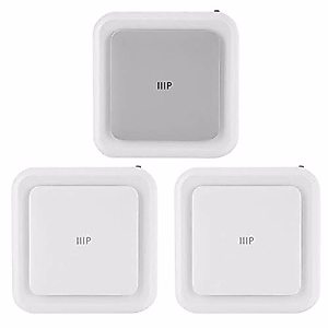 Monoprice Whole Home Mesh Wi-Fi System, Wi-Fi Router and 2 Satellite Extenders, Quick Setup by Touch Link Technology Covers Entire Home up to 4500 sq. ft.