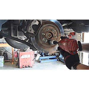 AME Intl-37330 Hub Buddy Impact Driven Surface and Stud Cleaner-Black/Silver