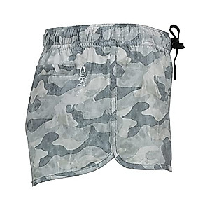 Salt Life Into The Abyss Short, Grey, Large