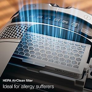 Miele Complete C3 Brilliant Powerline Vacuum Cleaner for Carpets and Hard Floors, in Bronze Pearl