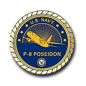 US Navy P-8 Poseidon Challenge Coin Officially Licensed