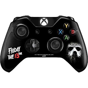 Skinit Decal Gaming Skin Compatible with Xbox One Controller - Officially Licensed Warner Bros Jason Voorhees Design
