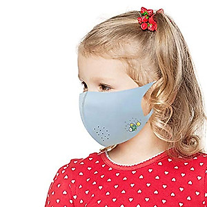 PENATE 1PC Children's Fashion Summer Breathable Face Bandanas Thin Cute Printing Washable Facemasks -Ship Fron USA