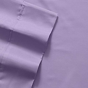 Cal King Size Bed Sheets - 6 Piece 1500 Thread Count Fine Brushed Microfiber Deep Pocket California King Sheet Set Bedding - 2 Extra Pillow Cases, Great Value, California King, Lavender (Pack of 6)