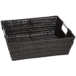 Whitmor Rattique Shelf Tote Espresso