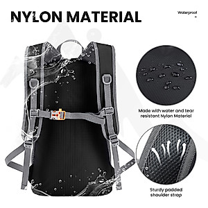 Venture Pal 35L Ultralight Lightweight Packable Foldable Travel Camping Hiking Outdoor Sports Backpack Daypack