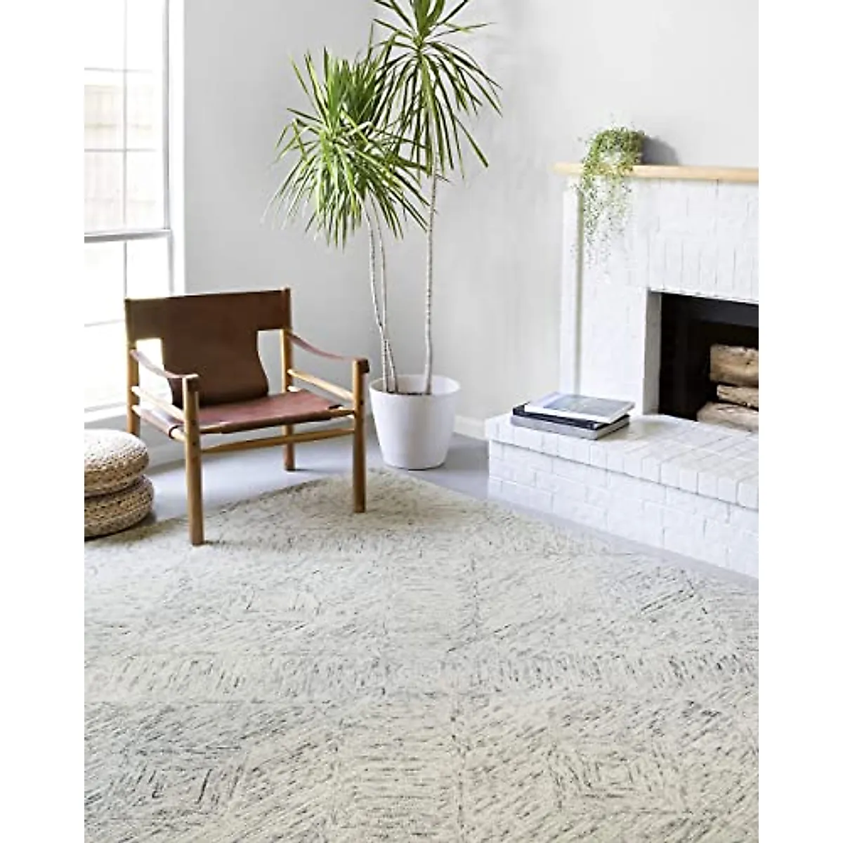 Loloi II Ziva Collection ZV-05 Sky, Contemporary 7'-9" x 9'-9" Area Rug