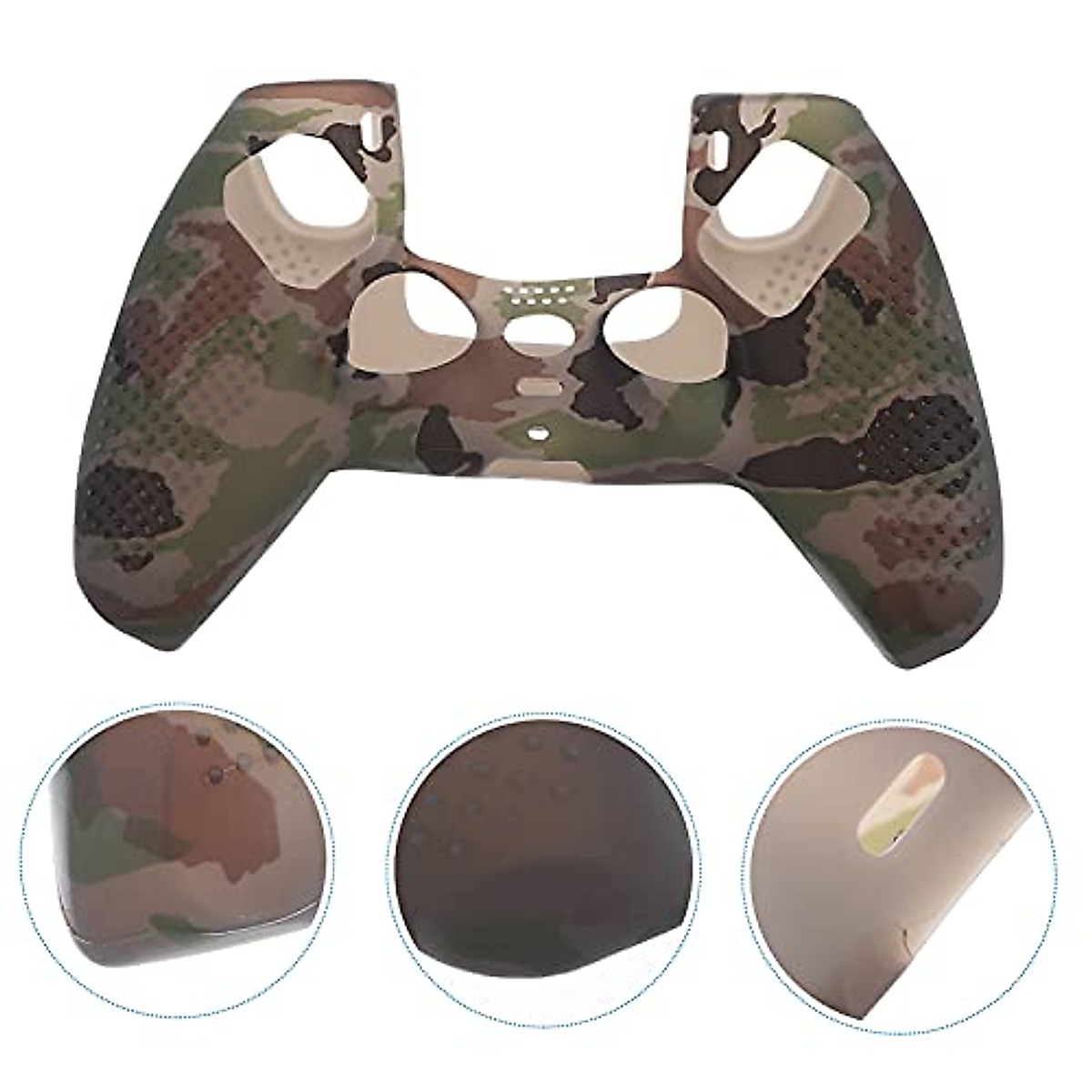 OSALADI Gamepad Silicone Grip Case Game Handle Protection Case Game Handle Protector Compatible for PS5