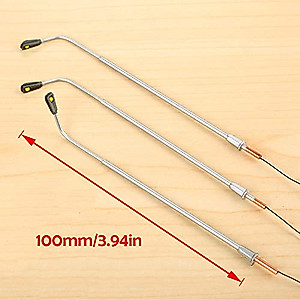 20Pcs Model Railway Train Model Street Lights LED Dual Lampposts HO OO Scale LEDs Dual Heads Gauge Model Street Light Layout