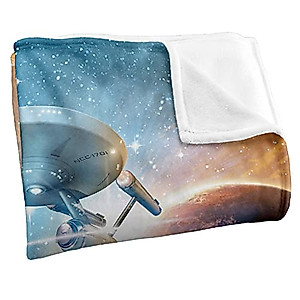 Star Trek Final Frontier Officially Licensed Silky Touch Super Soft Throw Blanket 50" x 60"