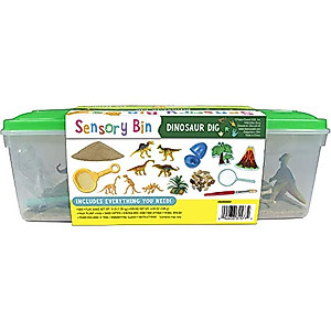 Creativity for Kids Sensory Bin: Dinosaur Dig - Dinosaur Toys for Toddler Boys and Girls