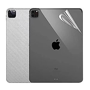 For iPad Pro 2020 & 2021 & 2022 12.9-inch Back Screen Protector Ultra Thin Glossy Protective Film-2 Packs-High Transparency
